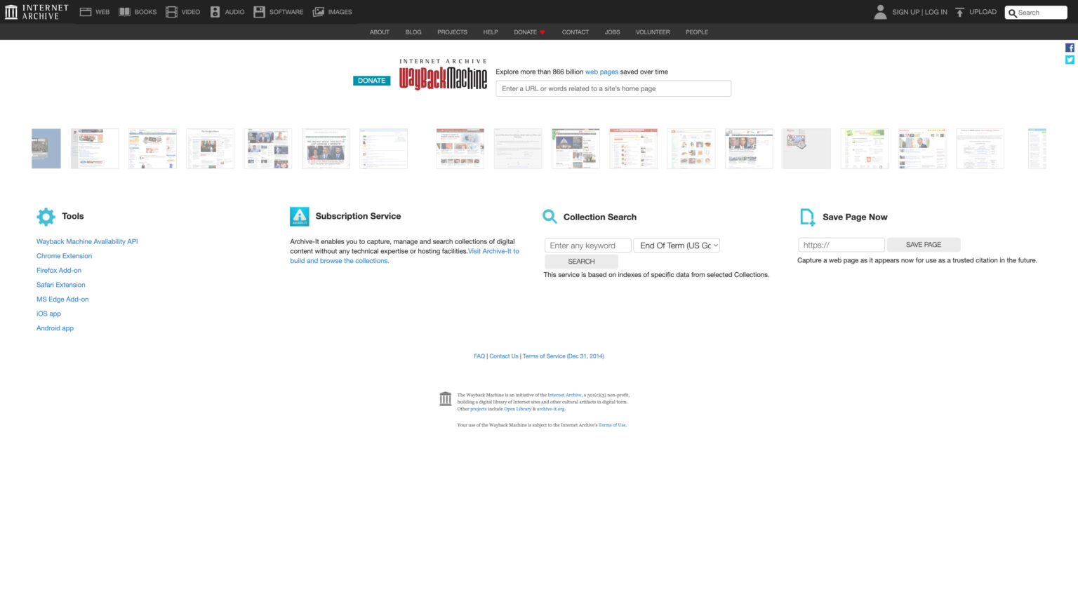 Wayback Machine - Webis Tech LABO.